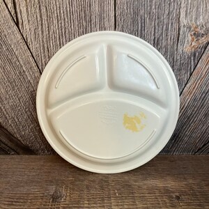 Vintage Alphabet Plate {divided ABC Kids Plastic Melamine Kid Play ...