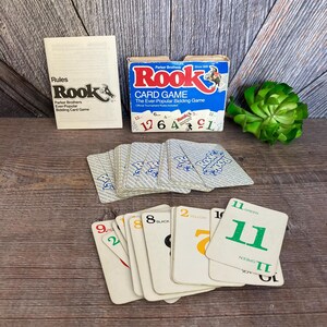 Vintage Rook Card Game 1985 Parker Brothers Game COMPLETE All Cards and ...