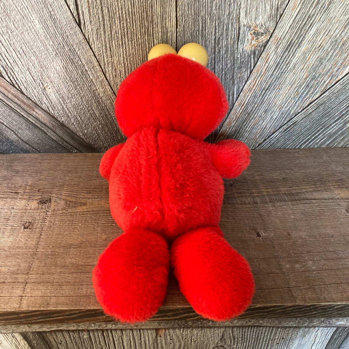 Vintage Tickle Me Elmo Giggles stuffed Laughing Sesame Street - Etsy
