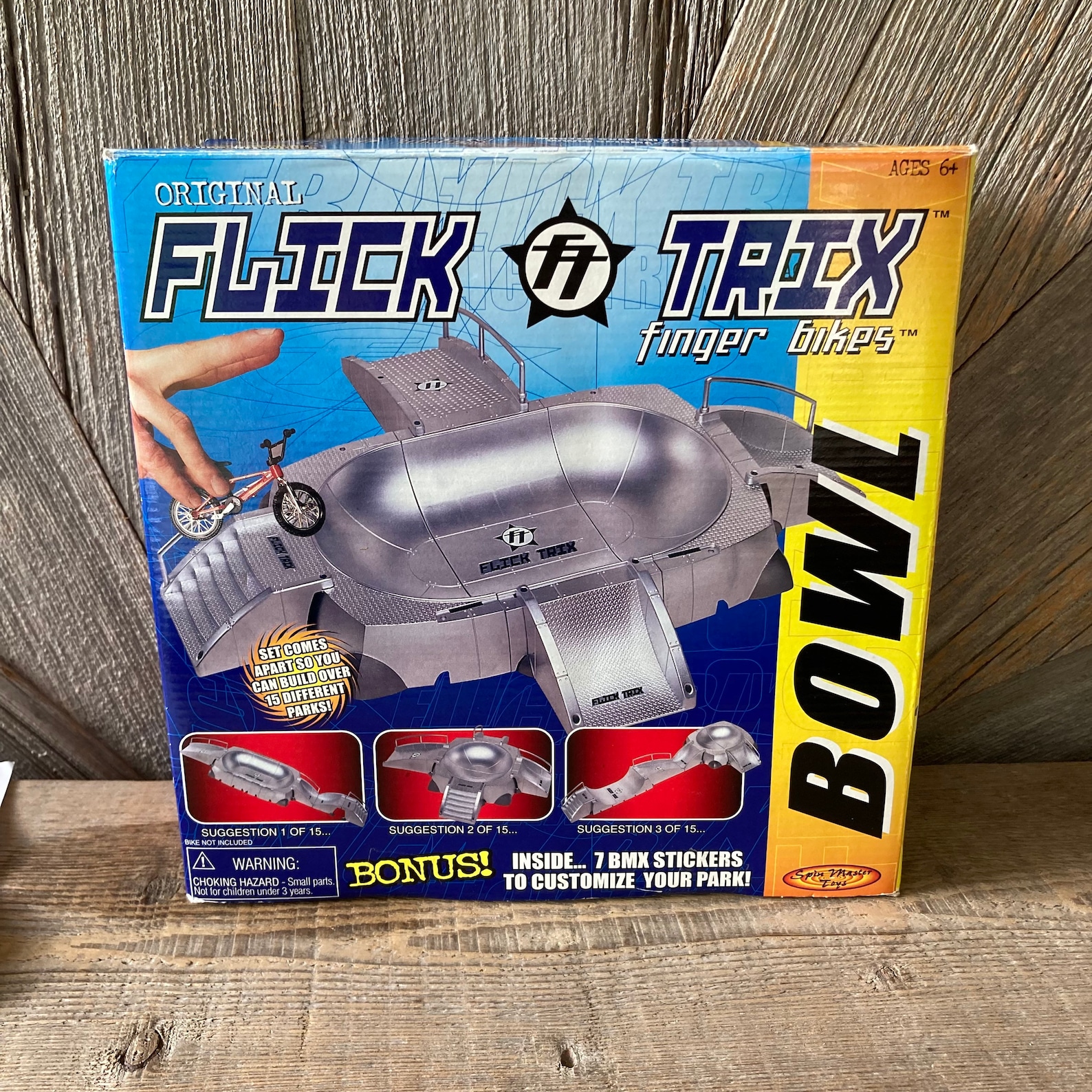 Flick Trix Extreme Pro Bowl Park From Spin Master Toys 2000 - Etsy