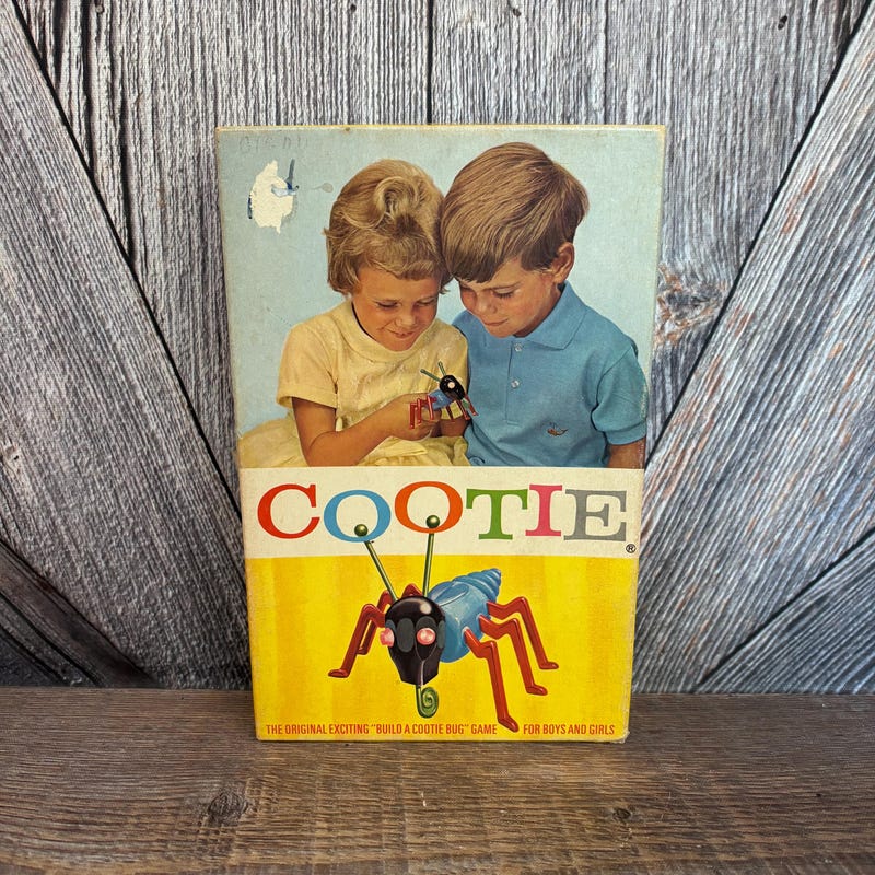 Vintage Cootie Game - Etsy