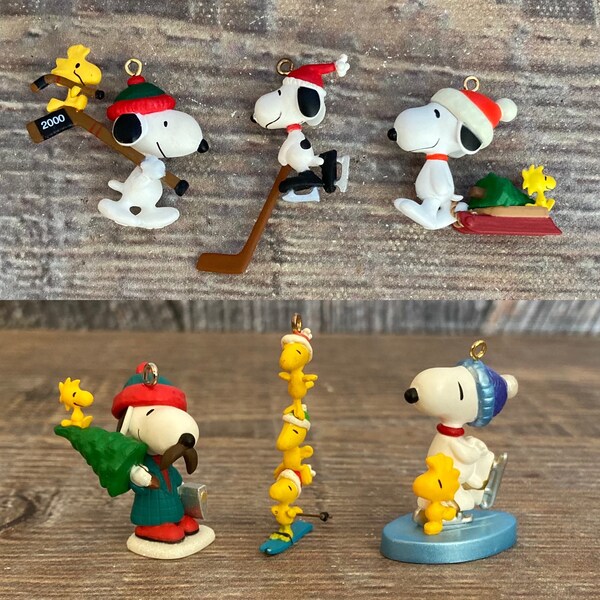 Snoopy Ornament - Etsy
