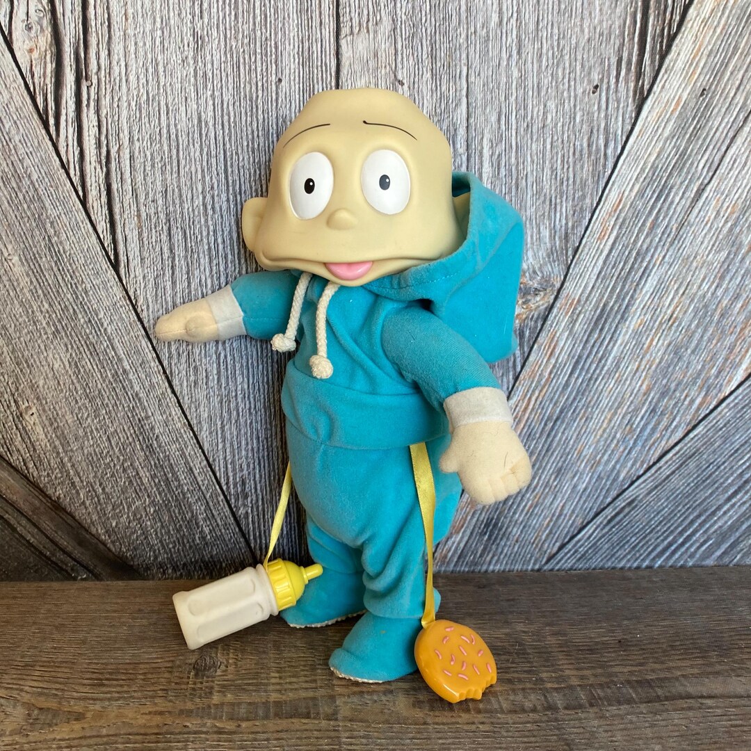 Vintage Rugrats Bounce and Babble Dil Pickles Doll WORKS 90s Toy ...