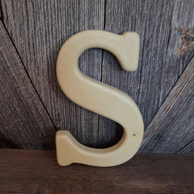 Letter S Wall Decor - Etsy