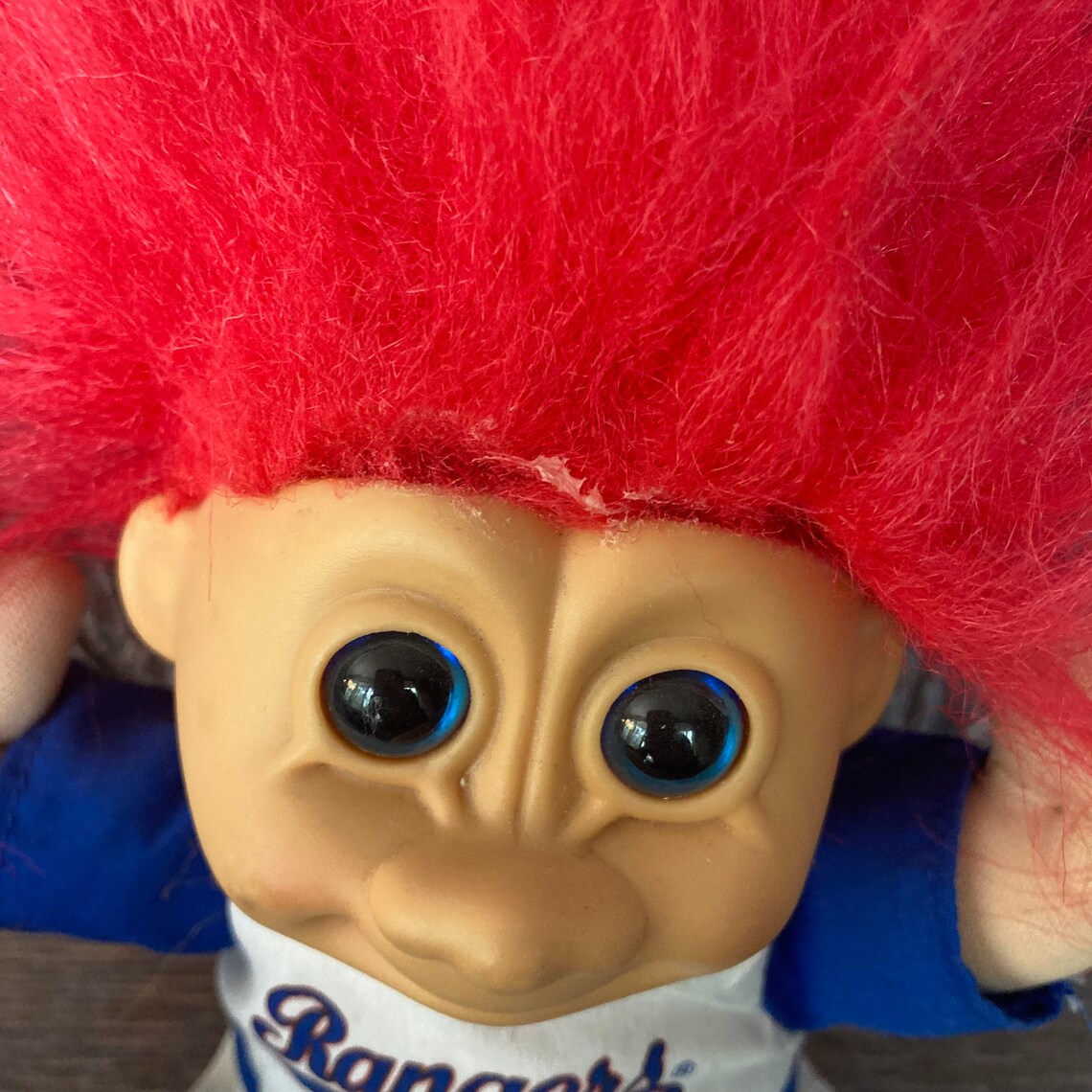 Vintage Rangers Troll Doll Rangers Baseball Player Plush | Etsy