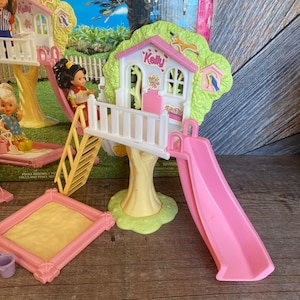 Vintage Kelly Playground, Sister of Barbie Playground Playset, Mattel ...