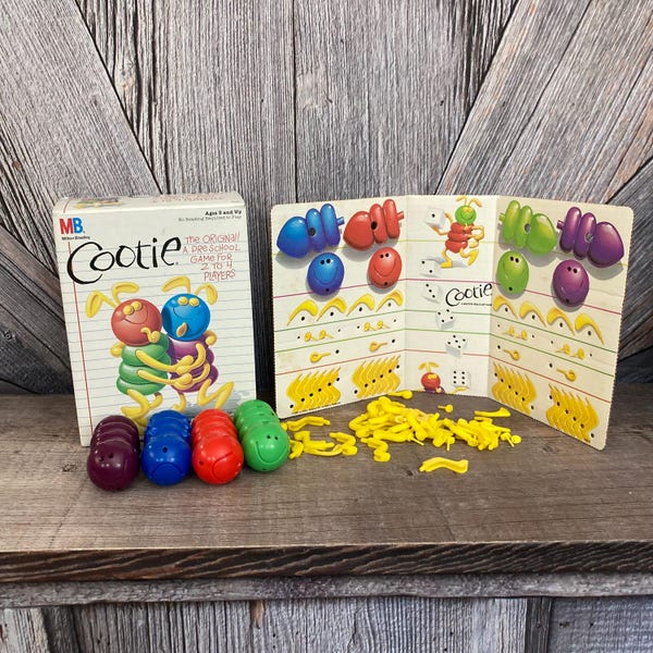 Vintage Cootie Game - Etsy