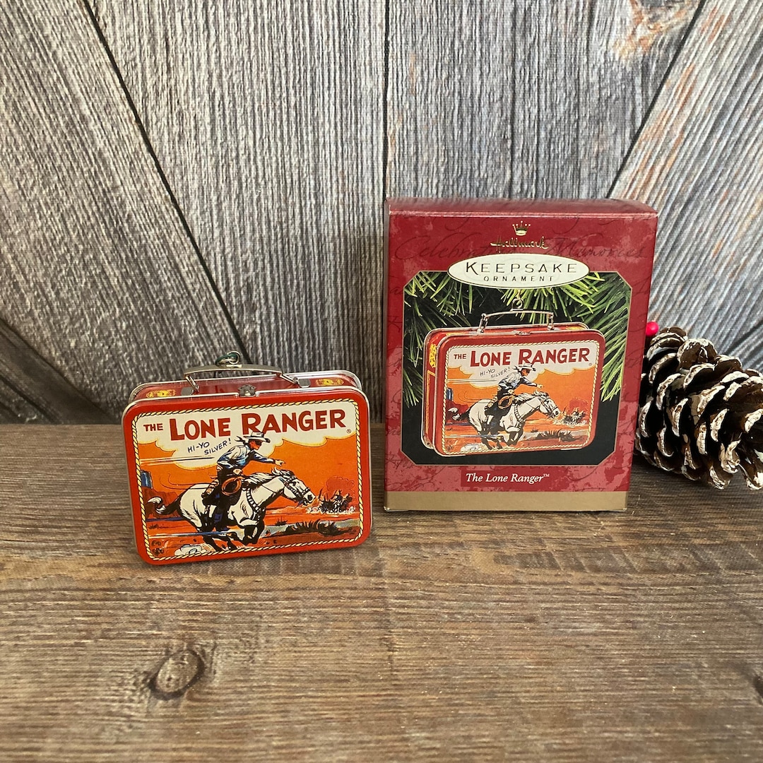 Vintage Lone Ranger Lunch Box Christmas Ornament {hallmark Keepsake ...
