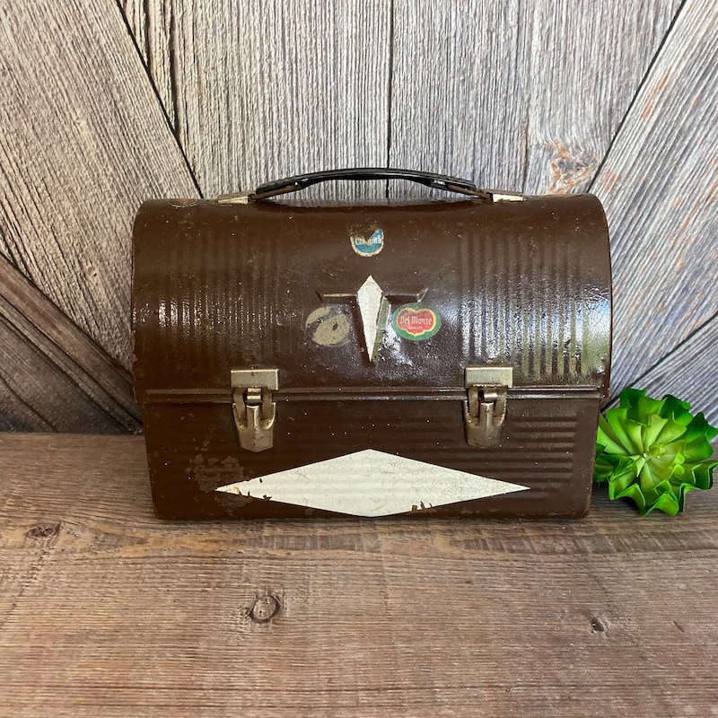 1950s Lunch Box - Etsy