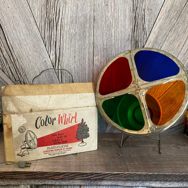 Aluminum Christmas Tree Color Wheel - Etsy