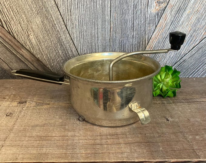 Vintage Food Mill 101 Canning Applesauce Stand Sieve Masher Colander ...