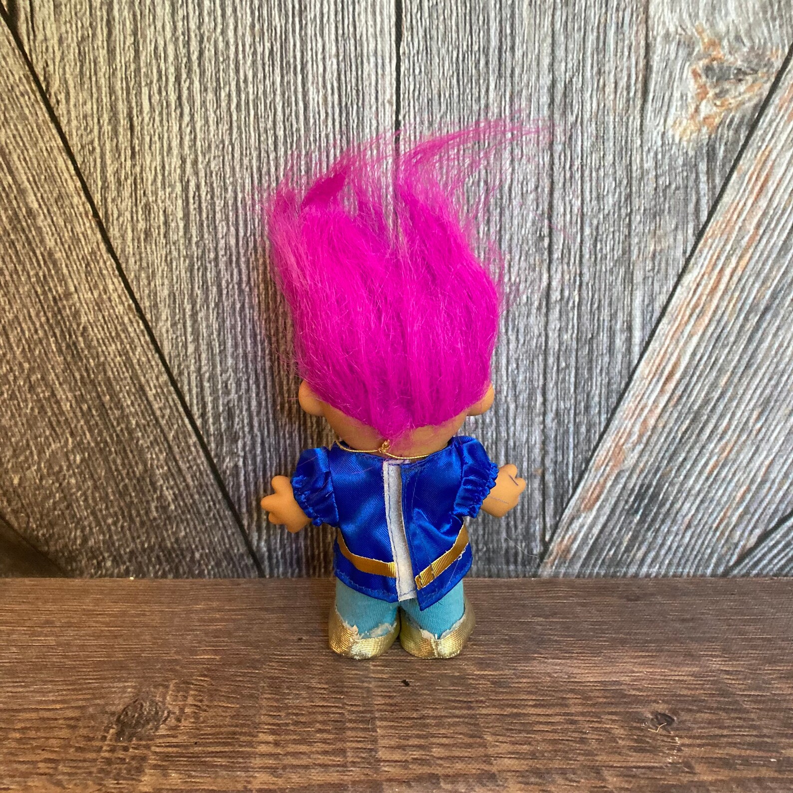 Knight Troll Pink Hair Troll vintage Russ Berrie Troll 5 - Etsy