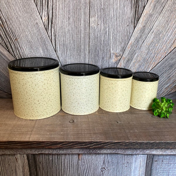 Vintage Canister Set - Etsy