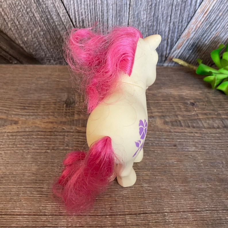 Vintage My Little Pony Birth Flower February Violet Pony - Etsy