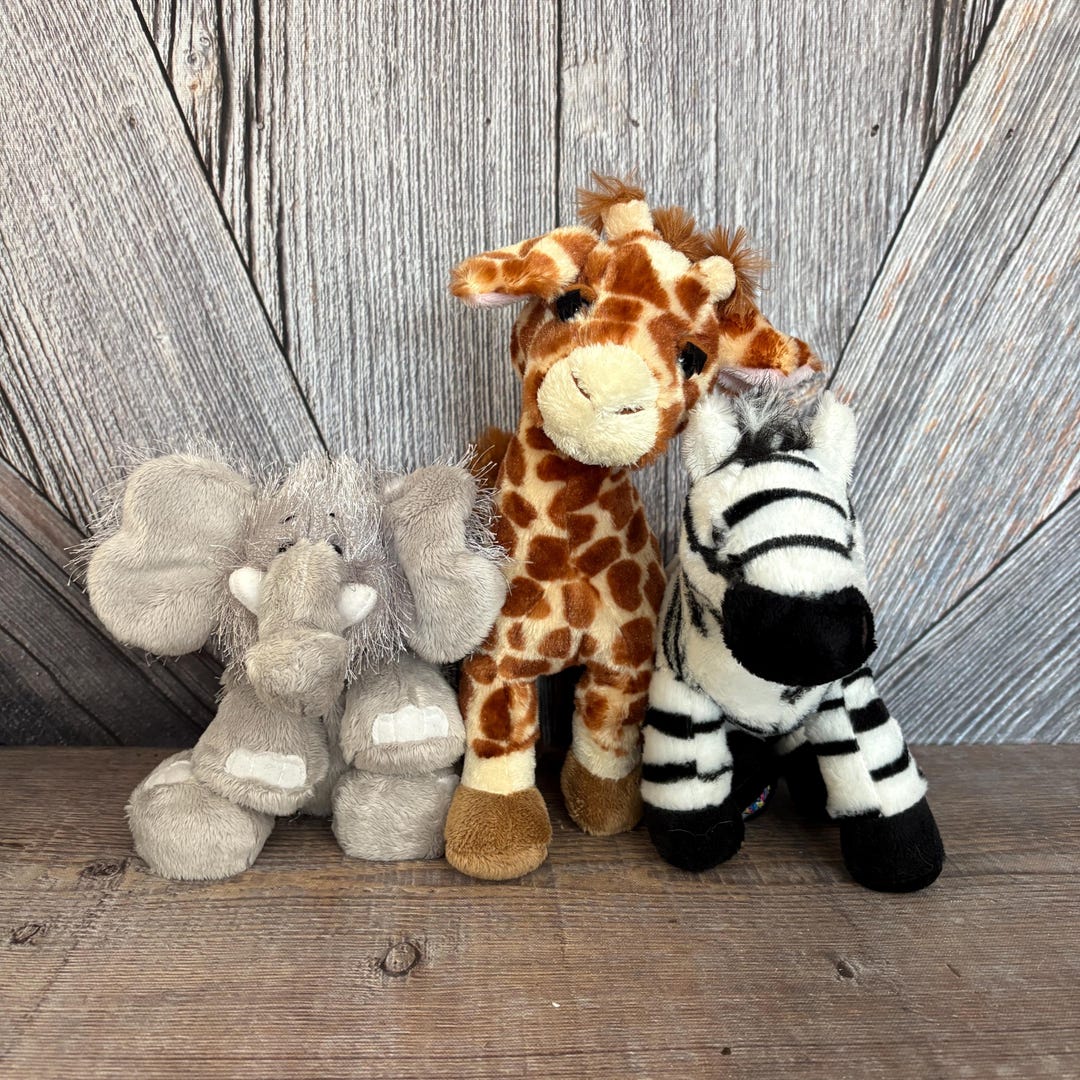 Vintage Webkinz Plush, Ganz 8 Inch ORIGINAL Toy Stuffed Animal Pick 1 ...