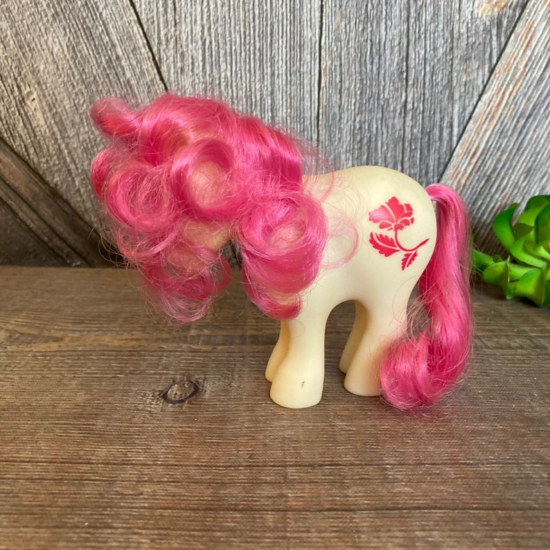 Vintage My Little Pony Birth Flower August Poppy Pony - Etsy
