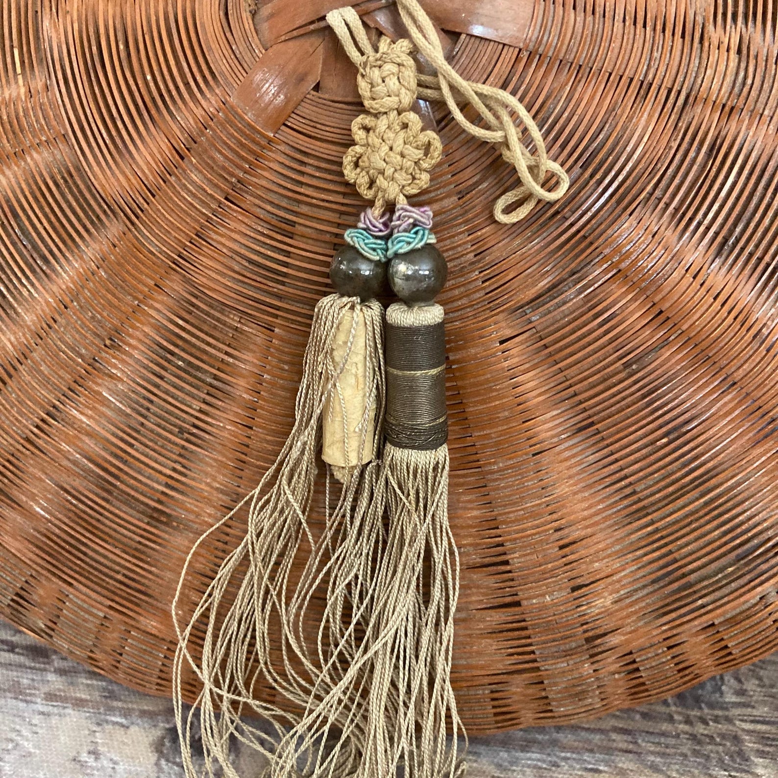 Vintage Sewing Basket, Vintage Wicker Basket for Use or Display ...