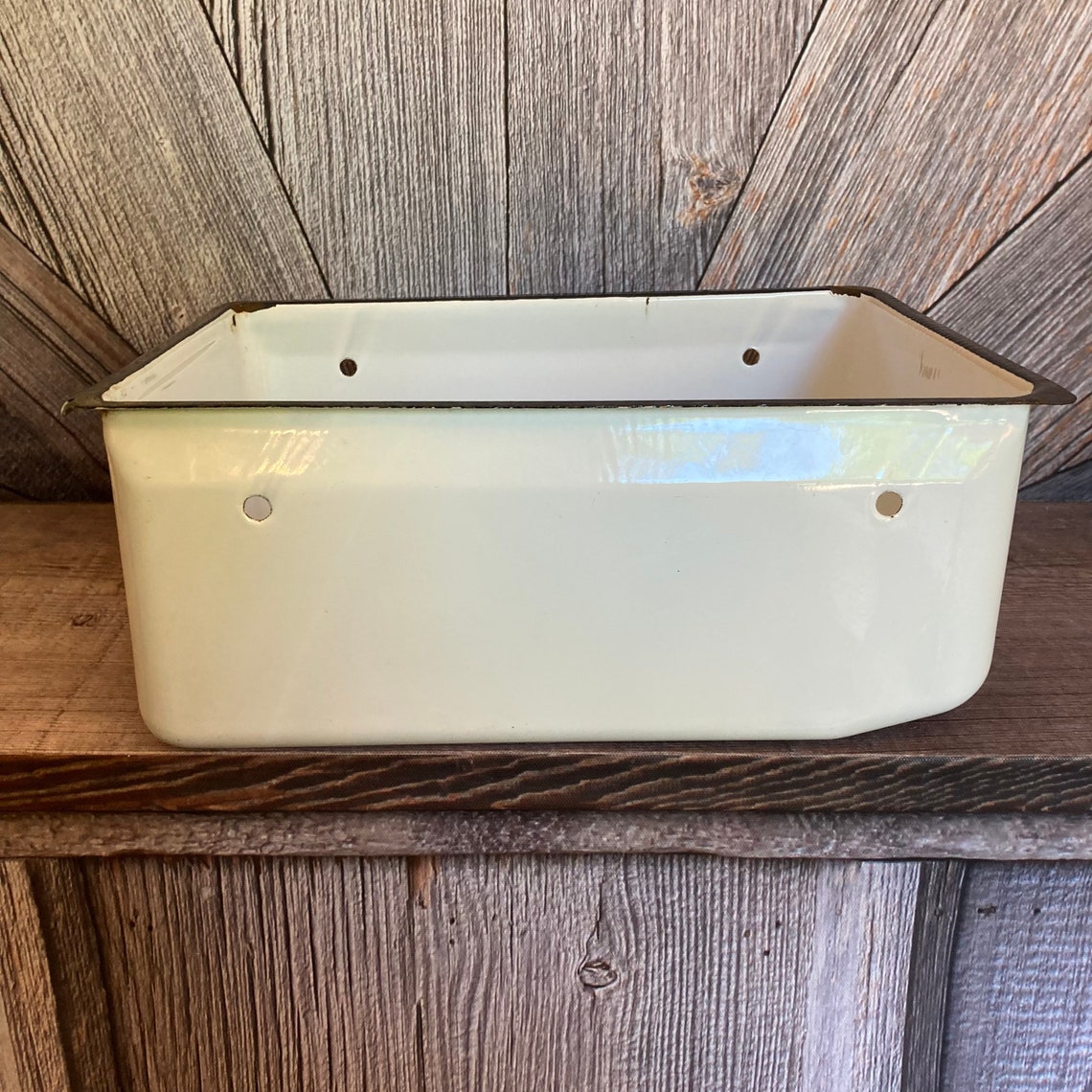 Vintage Refrigerator Drawer Enamel Frigidaire Hydrator Crisper Drawer ...