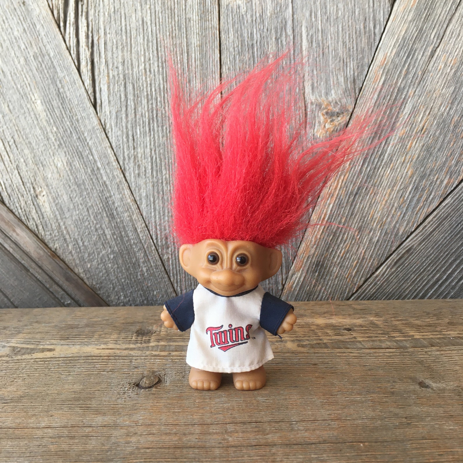 Vintage Twins Troll Doll MN Twins Baseball Player 3 Inch - Etsy