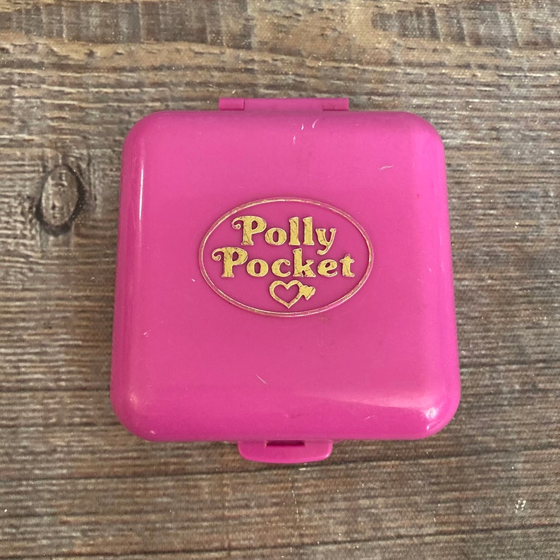 Vintage Polly Pocket Set {wild Zoo World Compact Polly Pocket} Bluebird ...