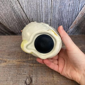 Vintage Ceramic Chicken Bank, Japan Handpainted Ceramic Hen Chick Coin ...