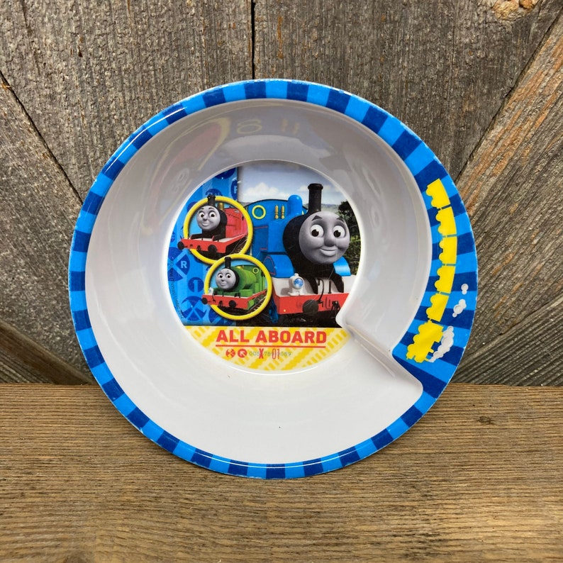 Vintage Thomas the Train Bowl thomas the Tank Engine Right on - Etsy
