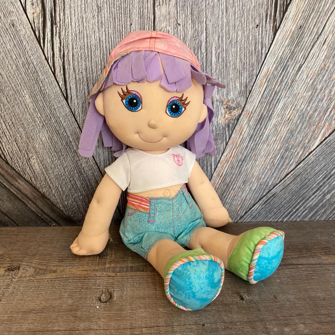 Vintage Doodle Girl Doodle Plush Toy {small Pet 17 Inch Stuffed ...