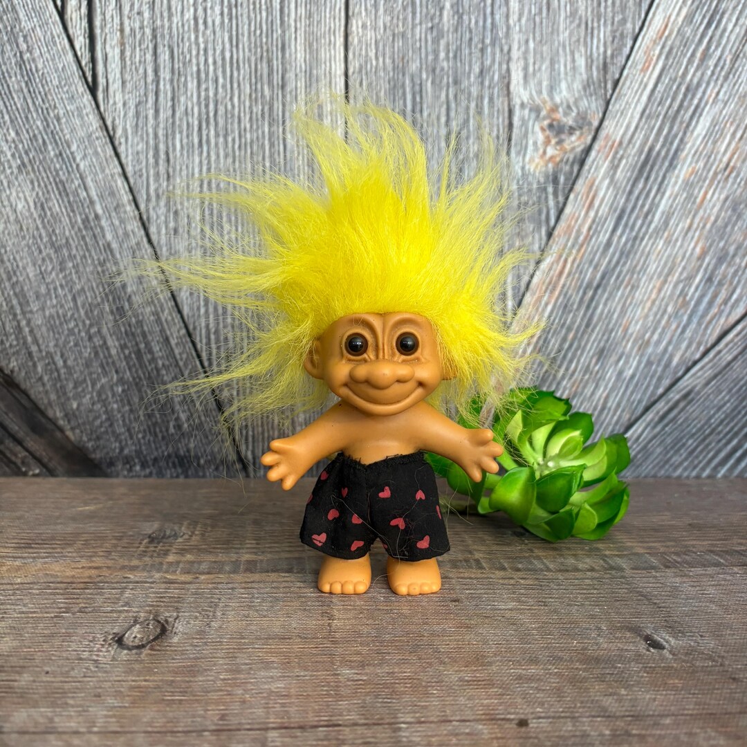 Vintage Valentine's Day Troll {love Troll} Russ Berrie {love Your Buns ...