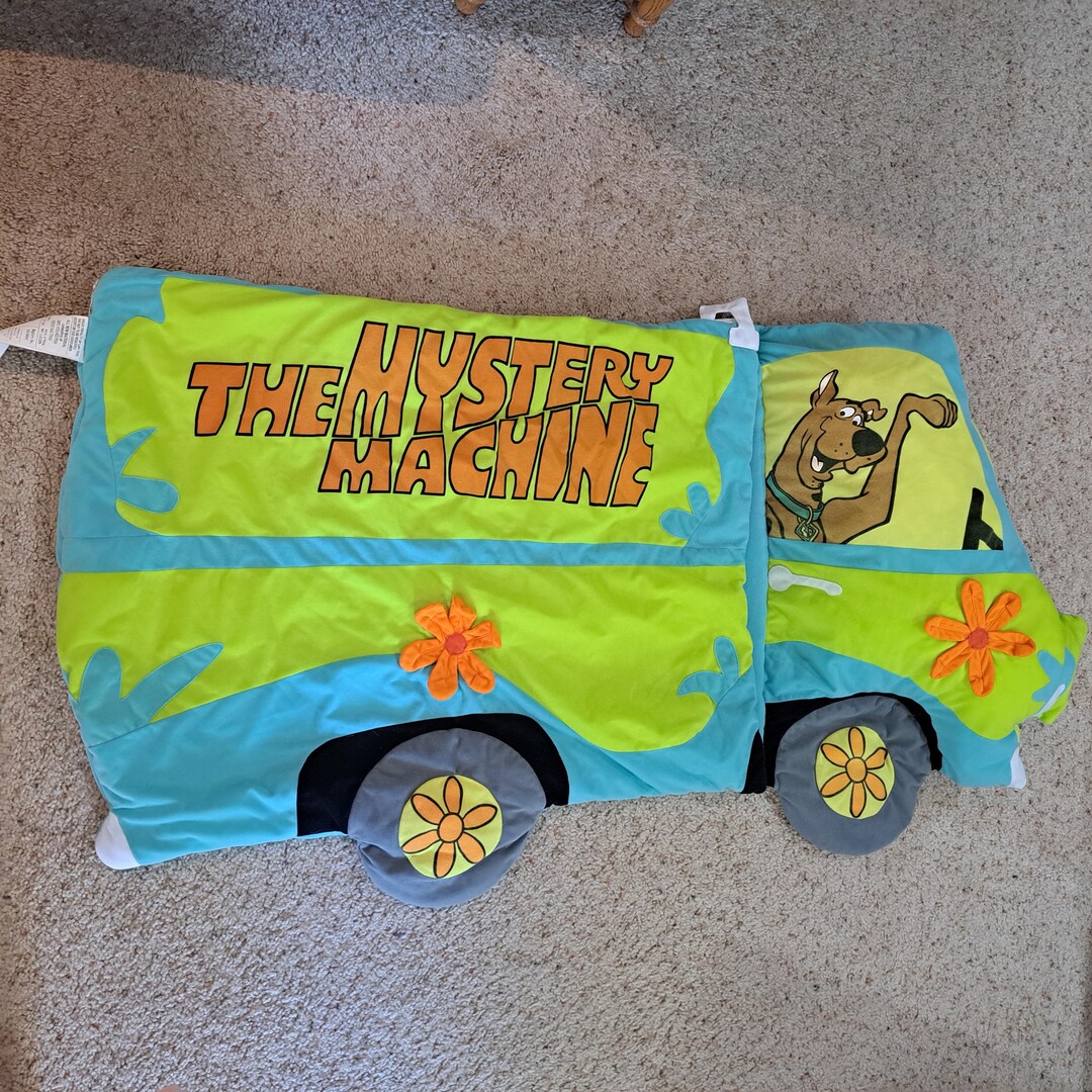 Vintage Scooby Doo Child's Sleeping Bag, 1990's 2000's Y2K Animated ...