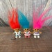 Vintage Troll Dolls 3 Mini Treasure Trolls Ace Novelty 1.5 - Etsy