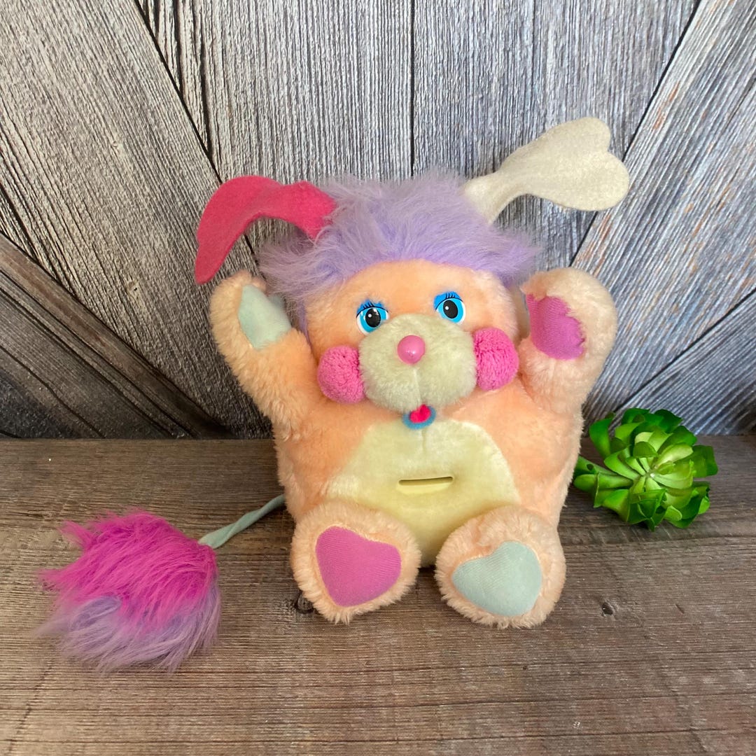 Vintage Penny Popple Bank Popples Plush 9 Inch ORIGINAL Popples 90s 80s ...
