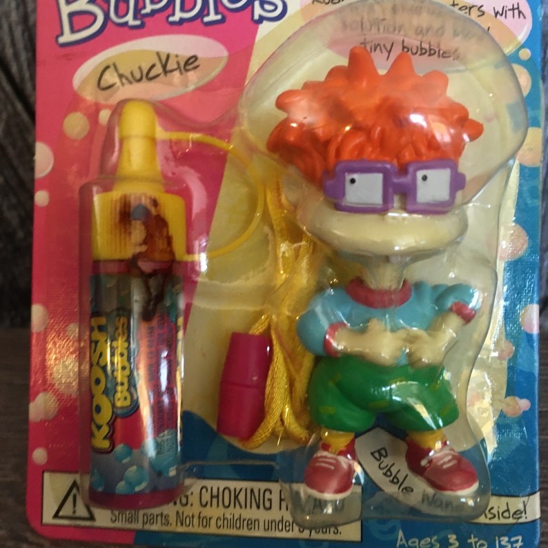 Vintage Rugrats Chuckie Micro Bubbles 90s Toy Nickelodeon Baby - Etsy