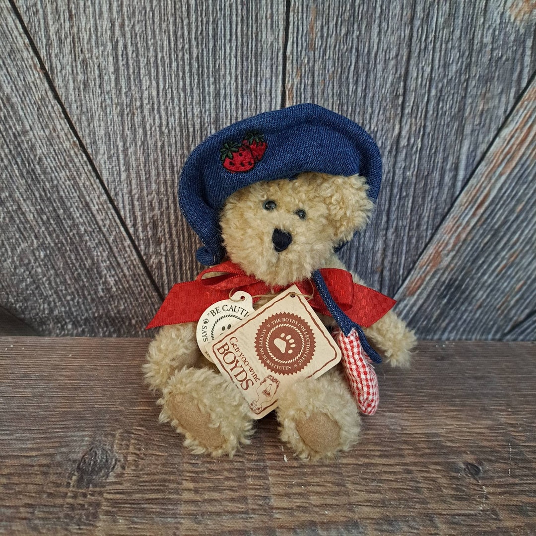Vintage Boyd's Tj's Best Dressed Teddy Bear {1988-2002 Collectable ...