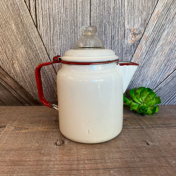 Enamel Tea Pot - Etsy