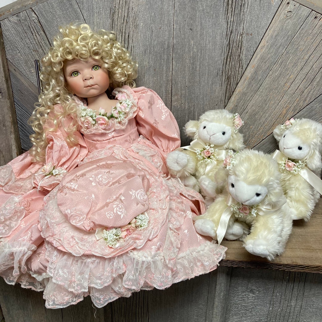 Vintage Little Bo Peep Doll Porcelain Pamela Erff Masterpiece Gallery ...