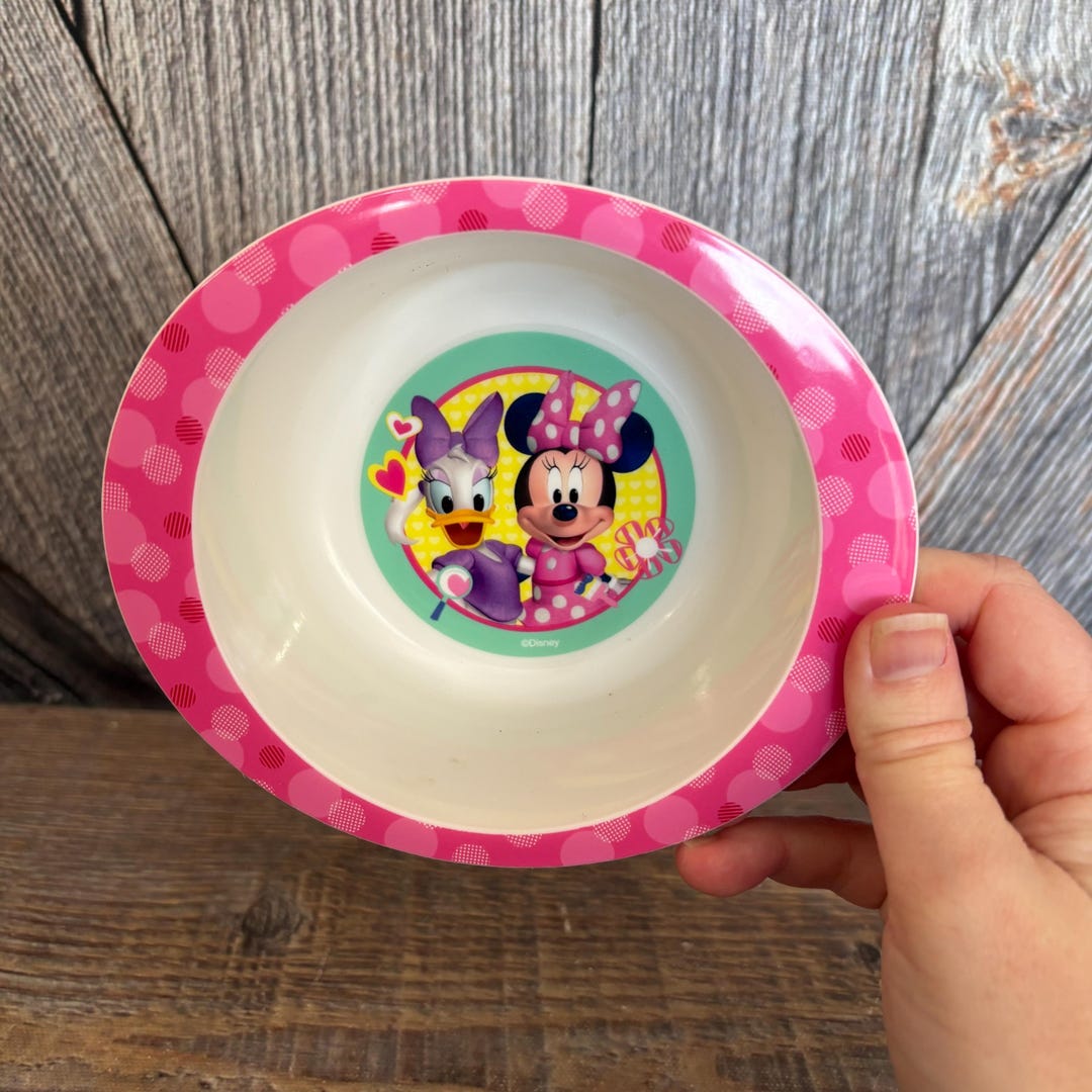 Vintage Minnie Mouse Bowl {vintage Disney Melmac Plastic Bowl} Kids ...