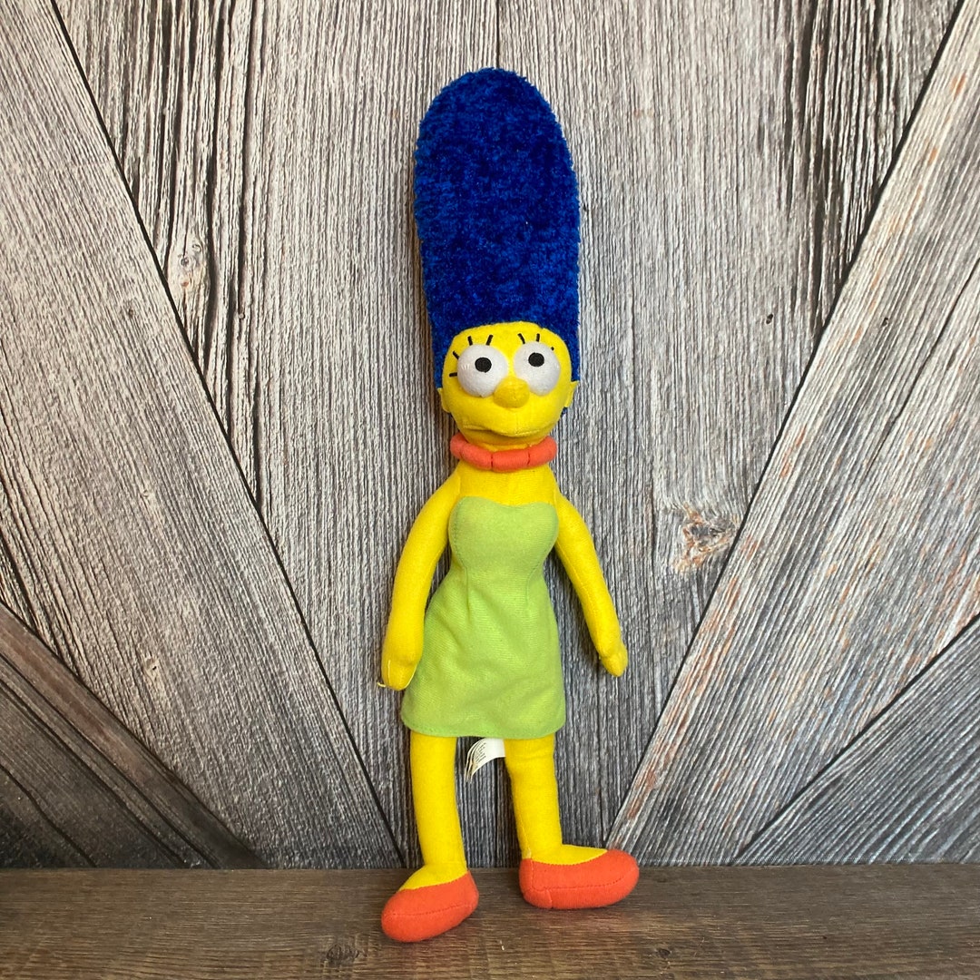 Vintage Marge Simpsons Plush Toys Plush With Large Marge 18 - Etsy