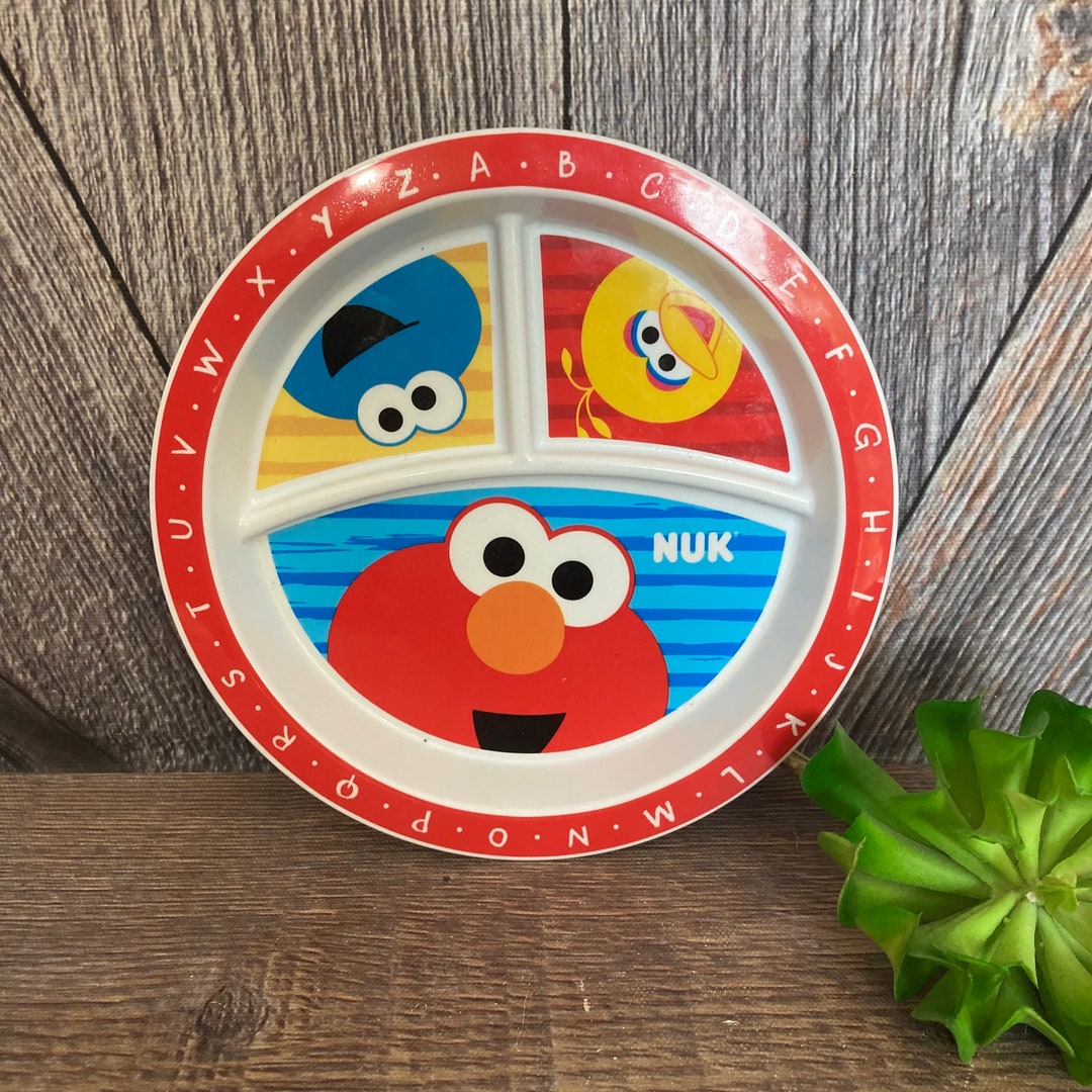 Vintage Sesame Street Plate Big Bird Melmac Dinnerware Muppets Vintage ...