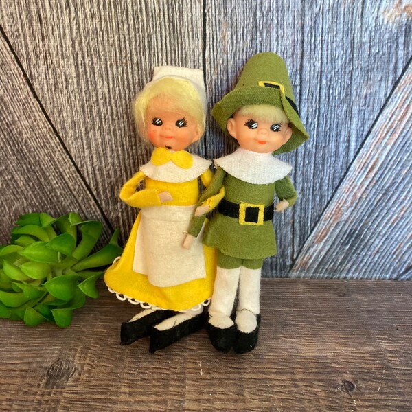 Pilgrim Couple - Etsy