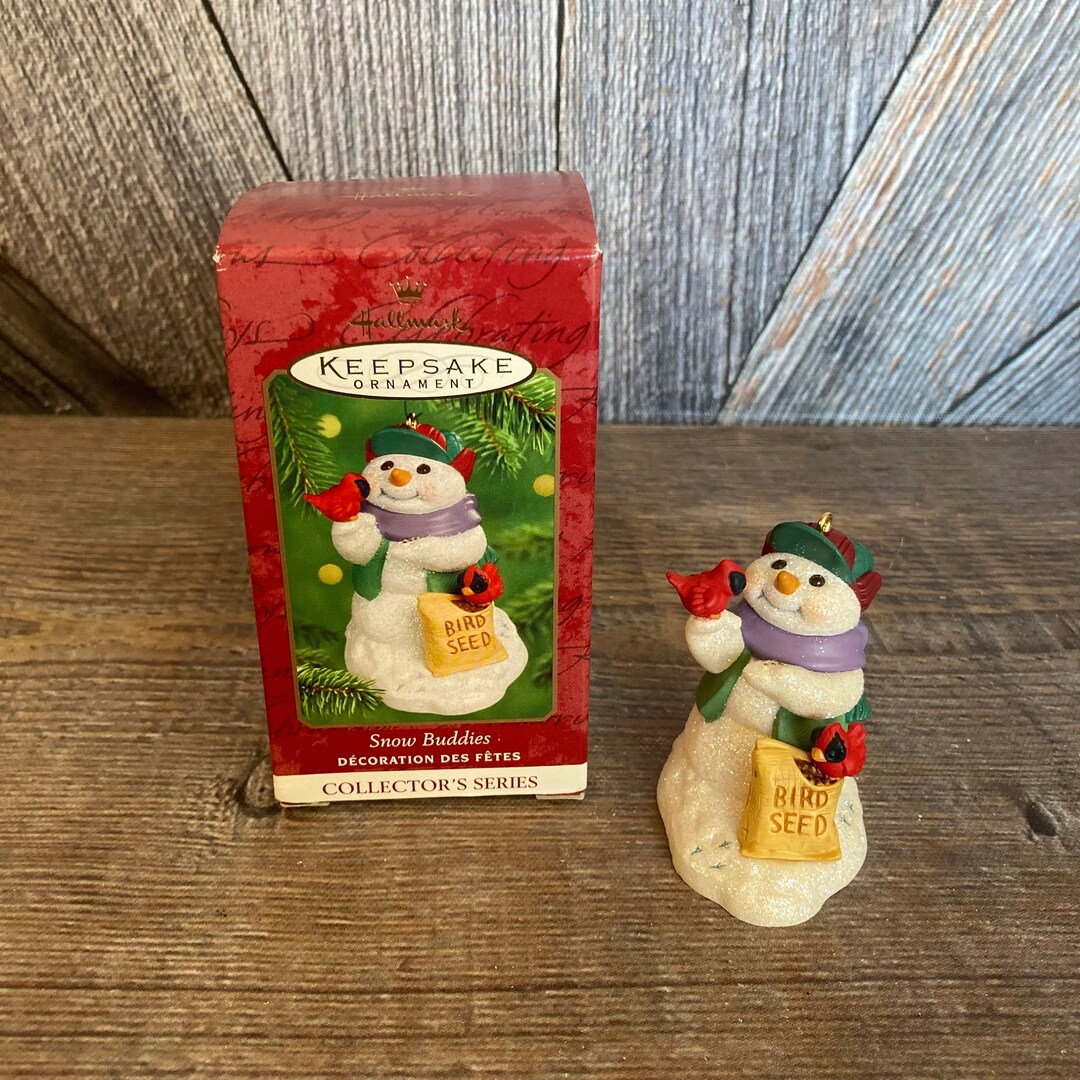 Vintage Snow Buddies Christmas Ornament {hallmark Keepsake Ornament ...