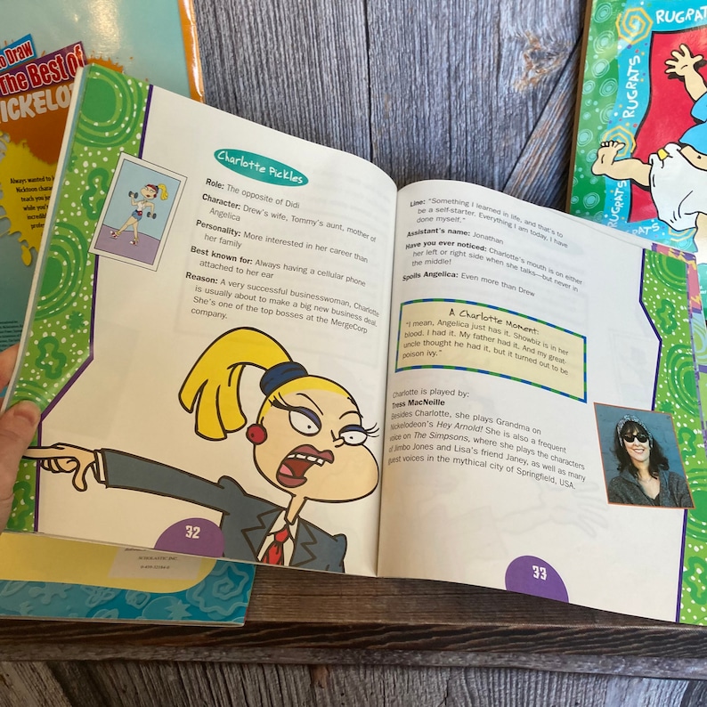 7 Vintage Rugrats Books Nickelodeon 90s Baby Books How to Draw - Etsy