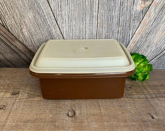 Vintage Tupperware Pack Carry Lunch Box Ice Cream Keeper Freezer ...