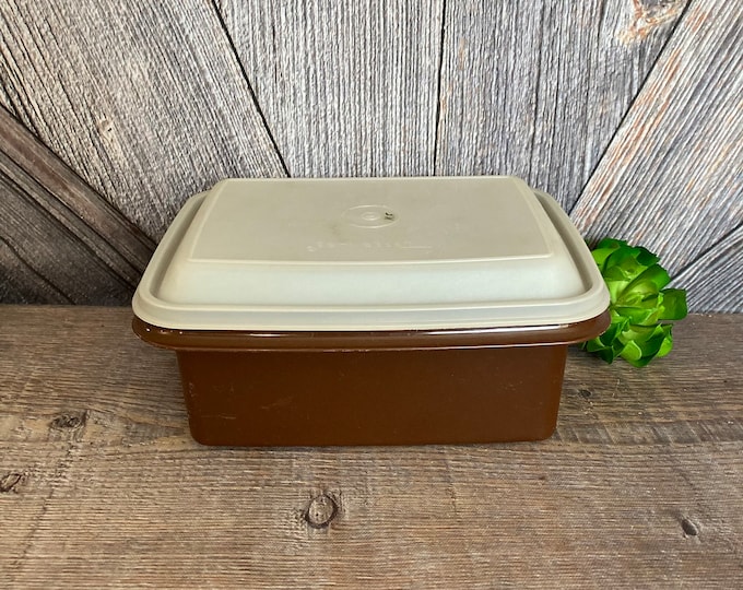 Vintage Tupperware Pack Carry Lunch Box Ice Cream Keeper Freezer ...