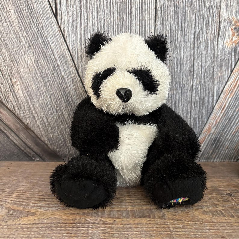 Vintage Webkinz Panda Plush Ganz 9 Inch ORIGINAL Toy Stuffed Animal ...