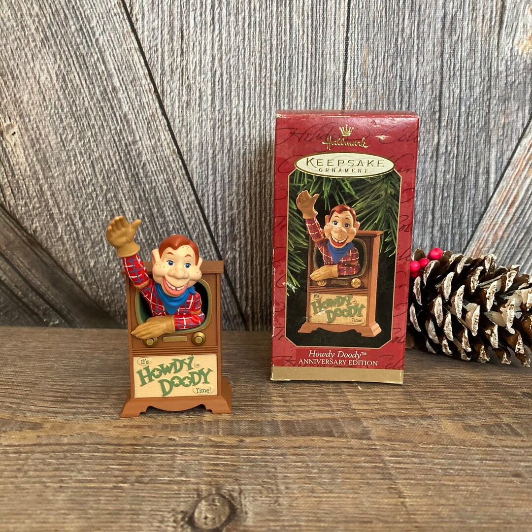 Vintage Howdy Doody Christmas Ornament {hallmark Keepsake Ornament ...