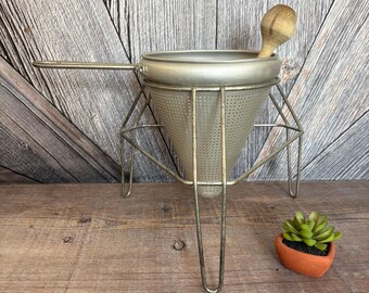 Vintage Wearever Strainer Sieve With Pestle Can Canning Applesauce ...