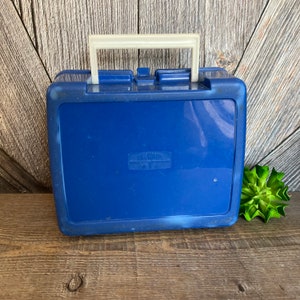 Vintage Hot Wheels Plastic Lunch Box vintage Thermos Brand Cars Mattel ...