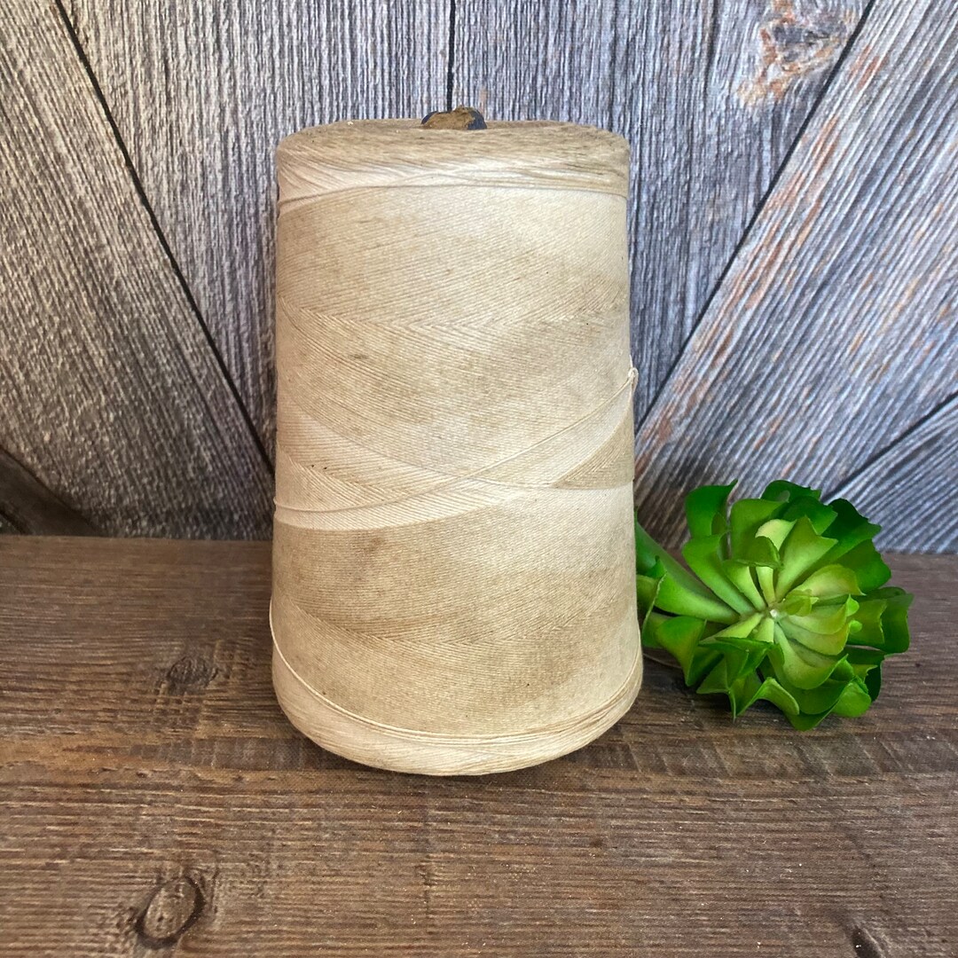 Vintage Spool of String, Sears Bedspread Cotton Kite String Balloon ...