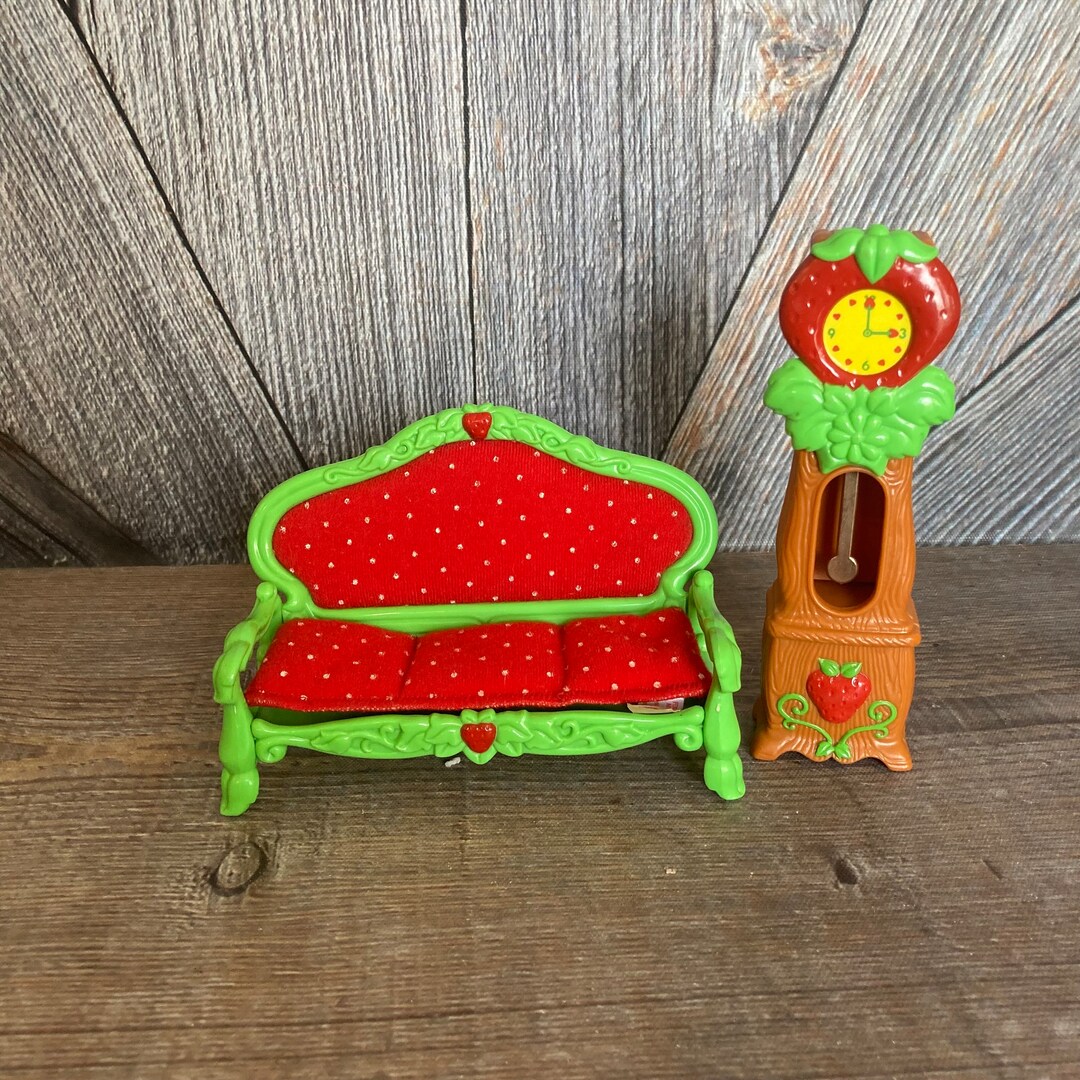 Vintage Strawberry Shortcake Berry Happy Home Furniture Grandfather ...