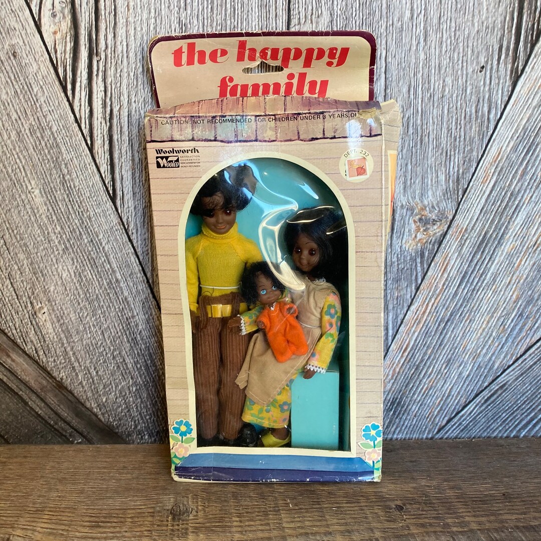 The Happy Family Dolls, African American Dolls, Black Family Woolworth ...